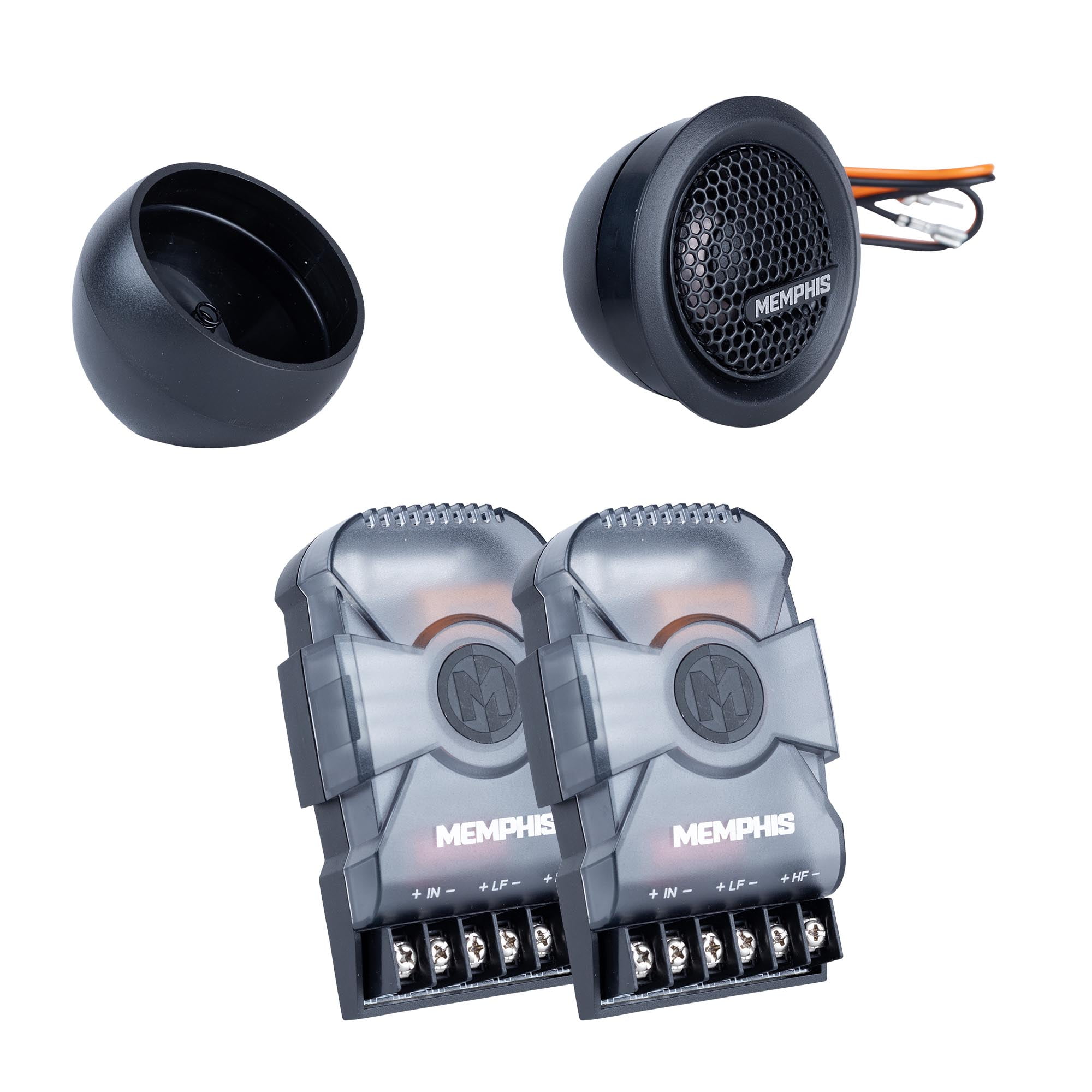 Memphis Audio MSA1 M Series 1" Aluminum Dome Tweeter - Walmart.com