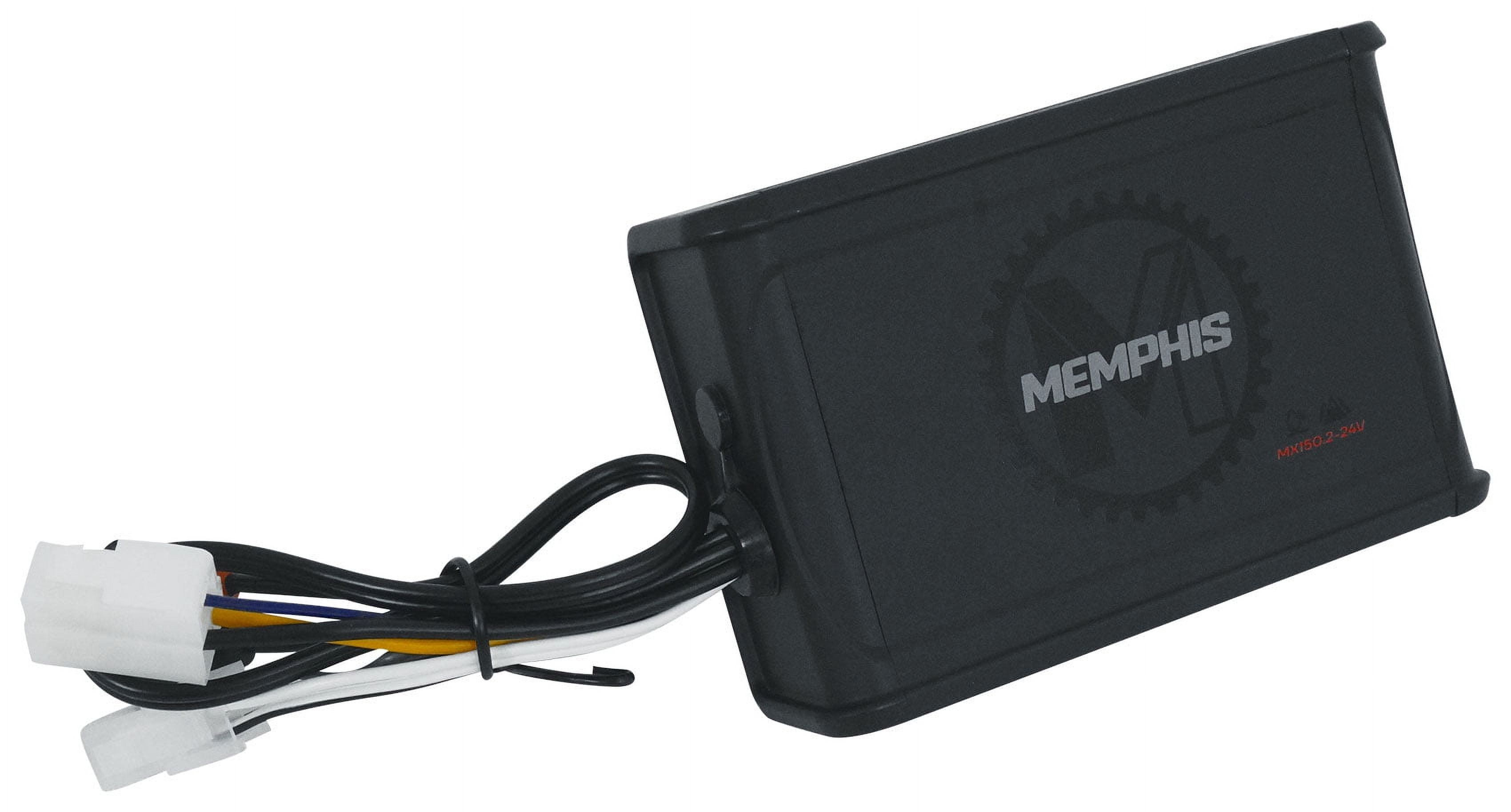 Memphis Audio MX150.2-24V 150w 2-Channel Amplifier Motorcylcle/RZR/UTV ...