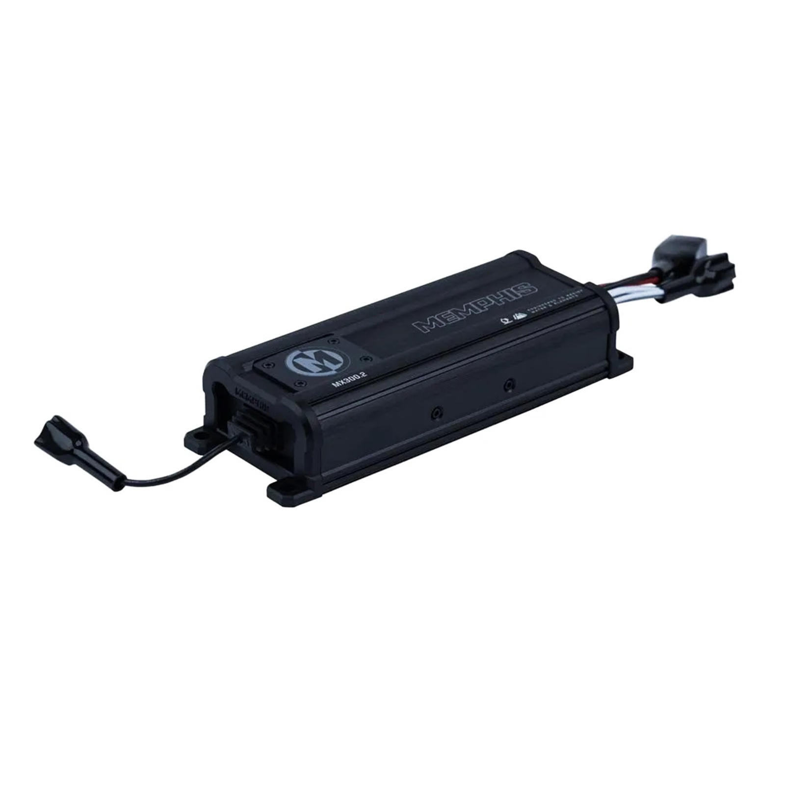 Memphis MX300.2 Powersports 150WX2 at 2 OHM Amplifier - Walmart.com