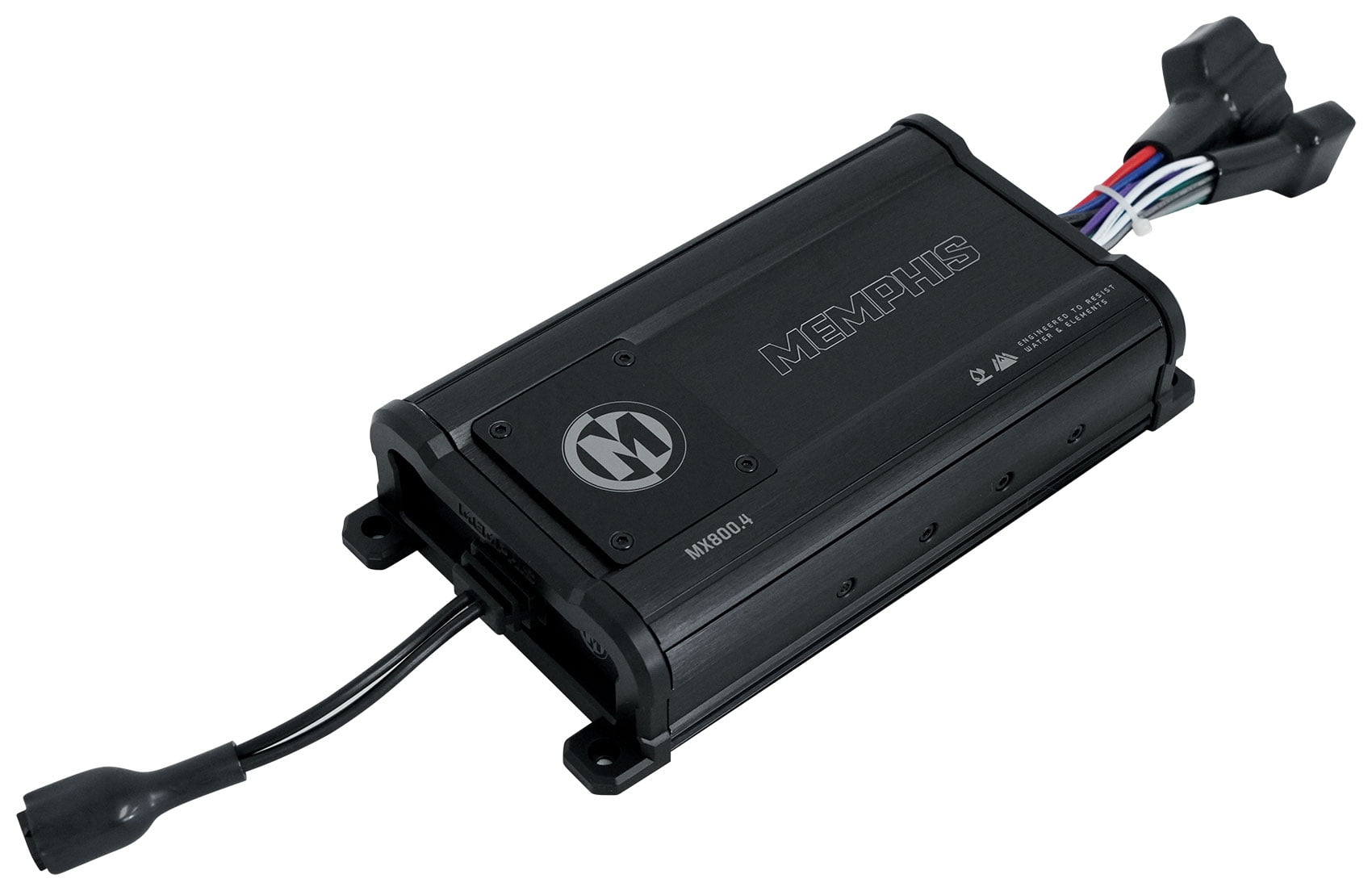 Memphis Audio MX800.4 Powersports 800 Watts 4-Channel Amplifier ...