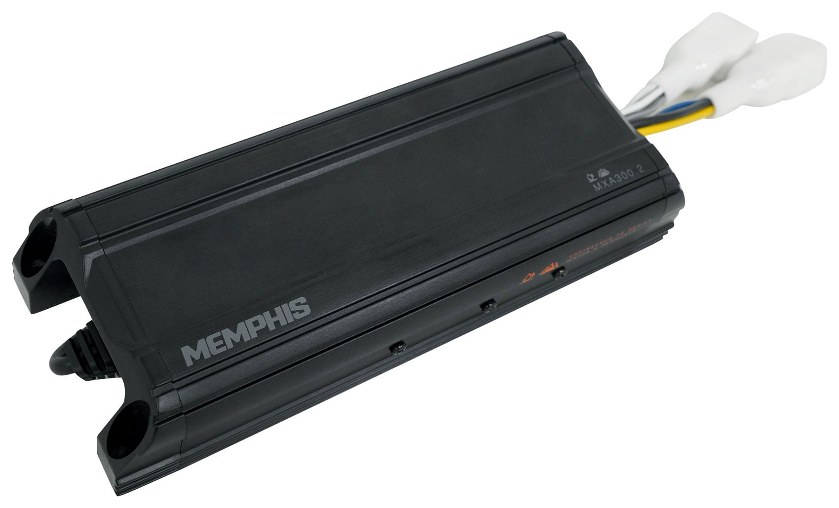 Memphis Audio MXA300.2 300 Watt RMS 2-Channel Motorcycle Amplifier IP66 ...