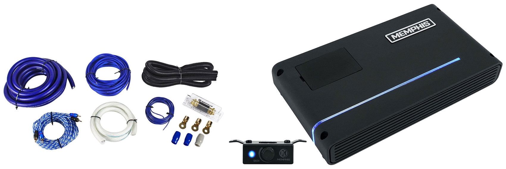 Memphis Audio PRXA1000.1 Mono Car Audio Amplifier 1000 Watt 1 ohm Amp ...