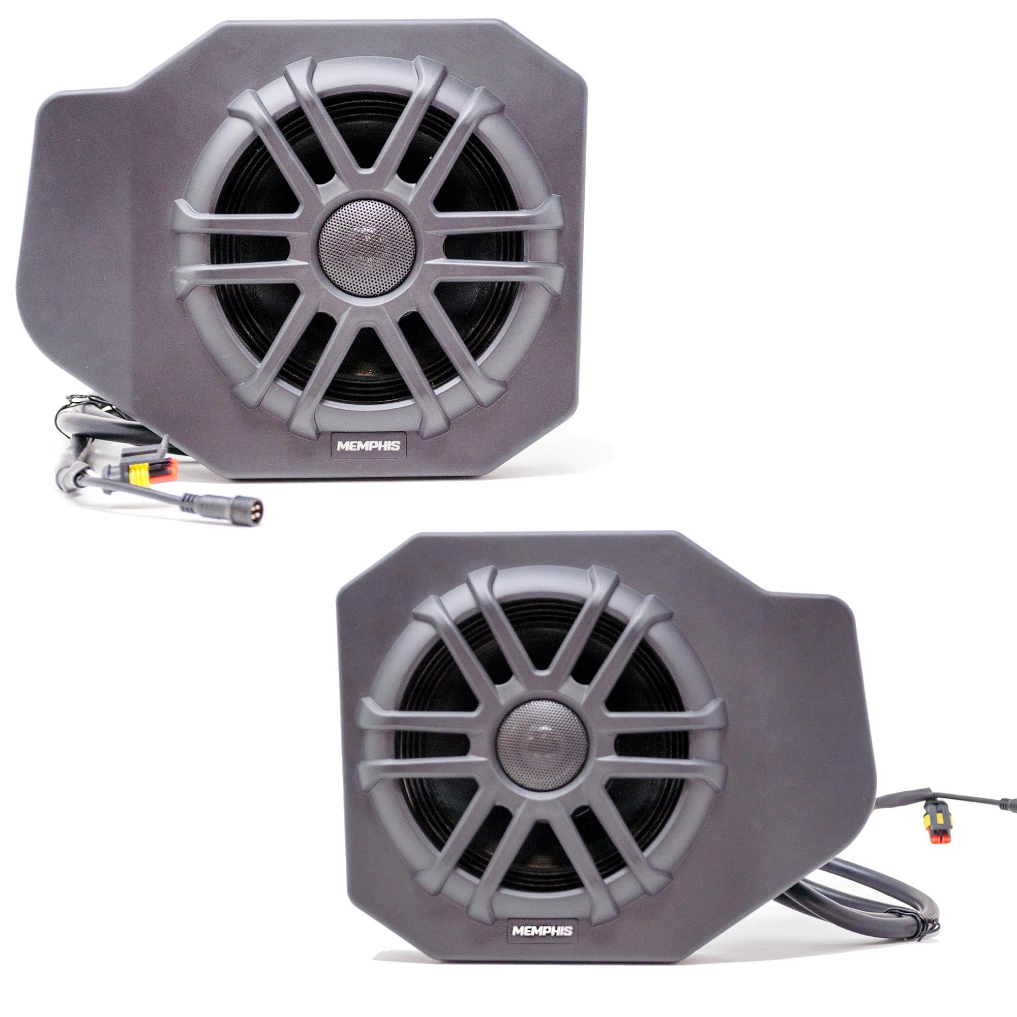Memphis Audio RNGR65FE18 OEM Speakers with Pods for 2018+ Polaris ...