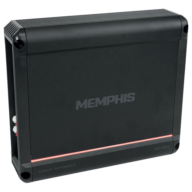 Memphis Audio SRX150.2 2-Channel Car Stereo Amplifier, 150 Watt RMS, 2 ...