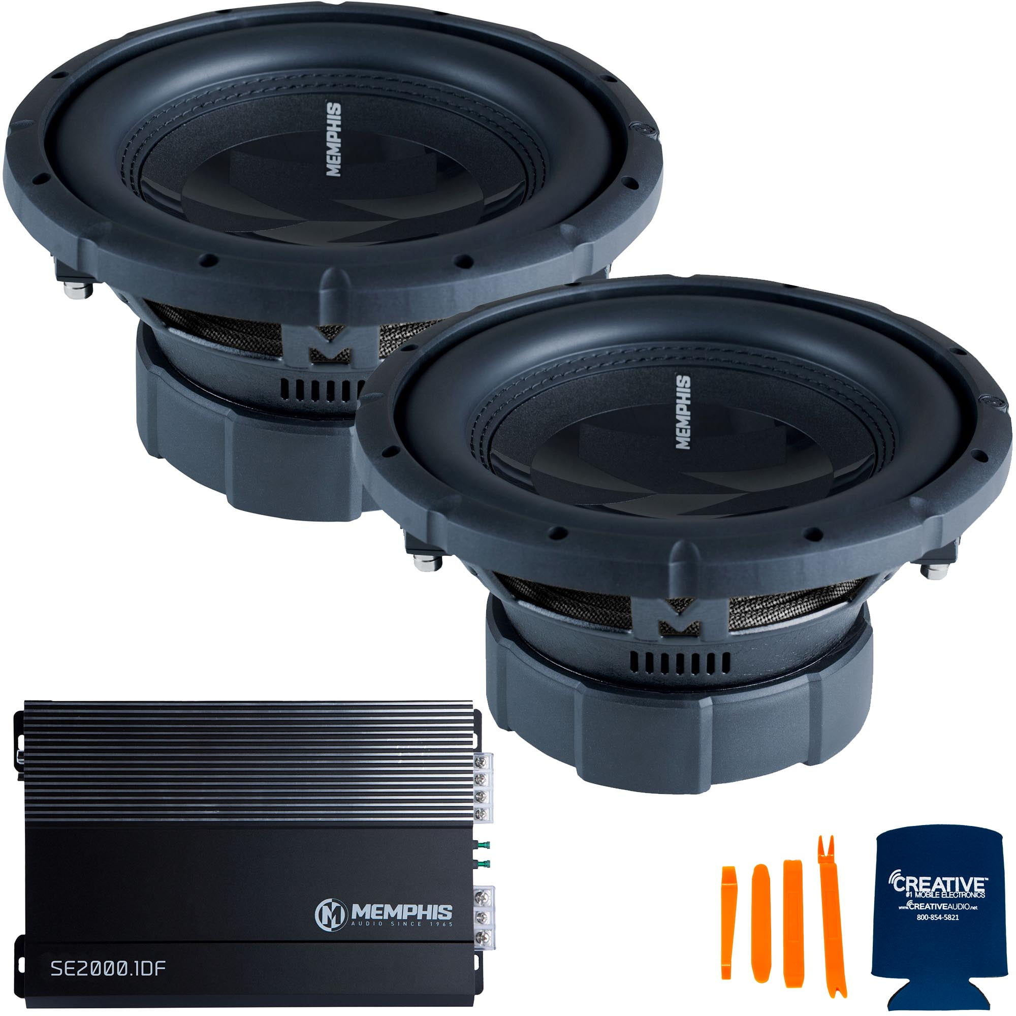Memphis Audio - Two PRX1024 10" Power Reference Dual 4-Ohm Subwoofers ...