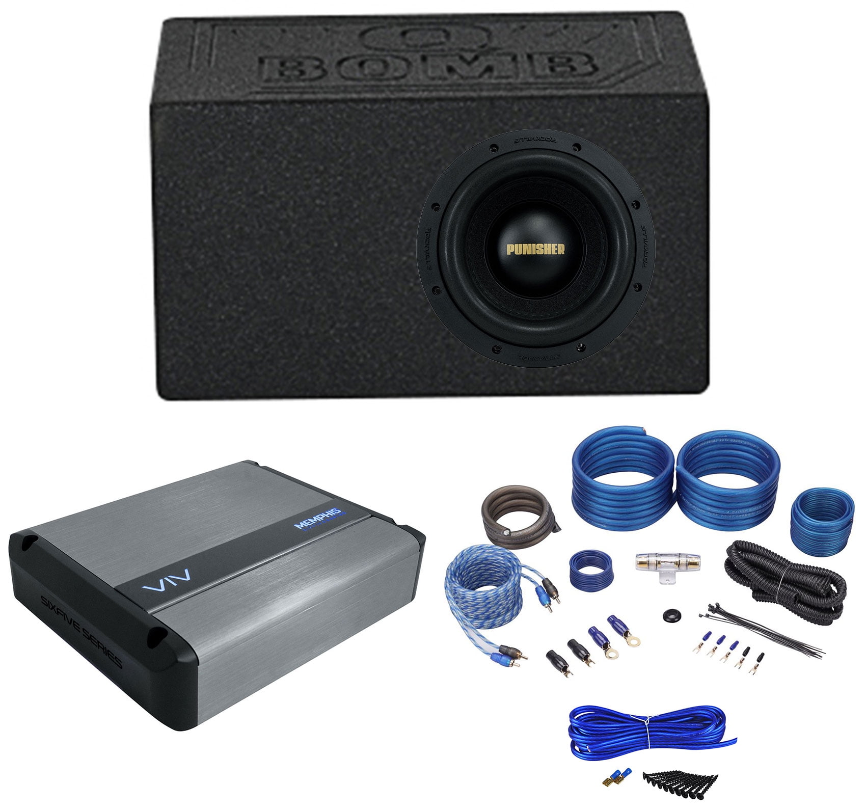 Memphis Audio VIV750.1V2 SixFive 750w RMS Mono Car Amplifier ...