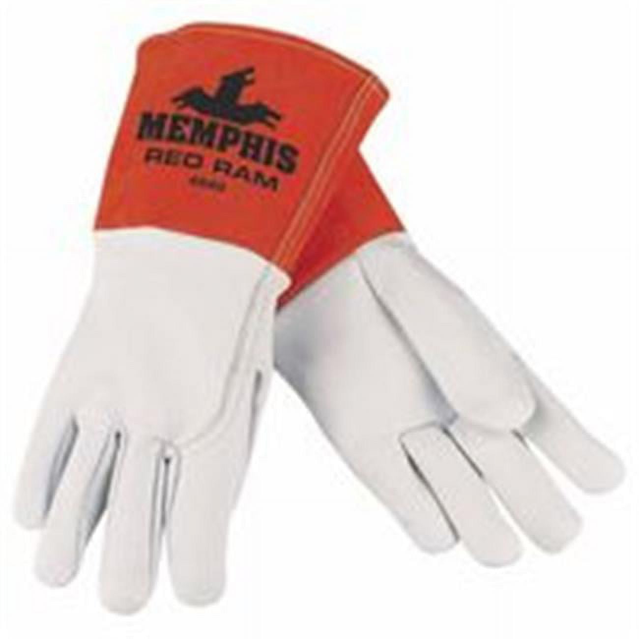 Memphis Glove Goat Mig/Tig Welders Gloves, Prem Grade Goatskin/Split ...