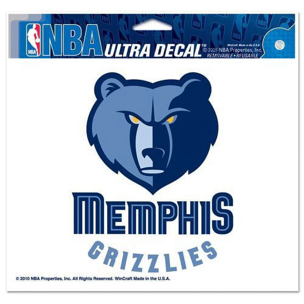 Memphis Grizzlies Decal 5x6 Ultra - Special Order - Walmart.com