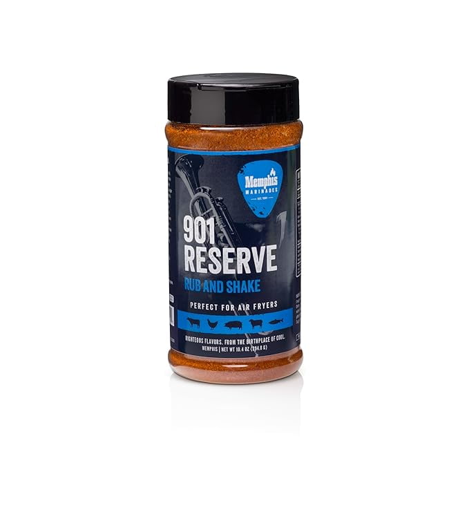 Memphis Marinades, 10.4 oz 901 Reserve Rub & Shake BBQ Seasoning ...