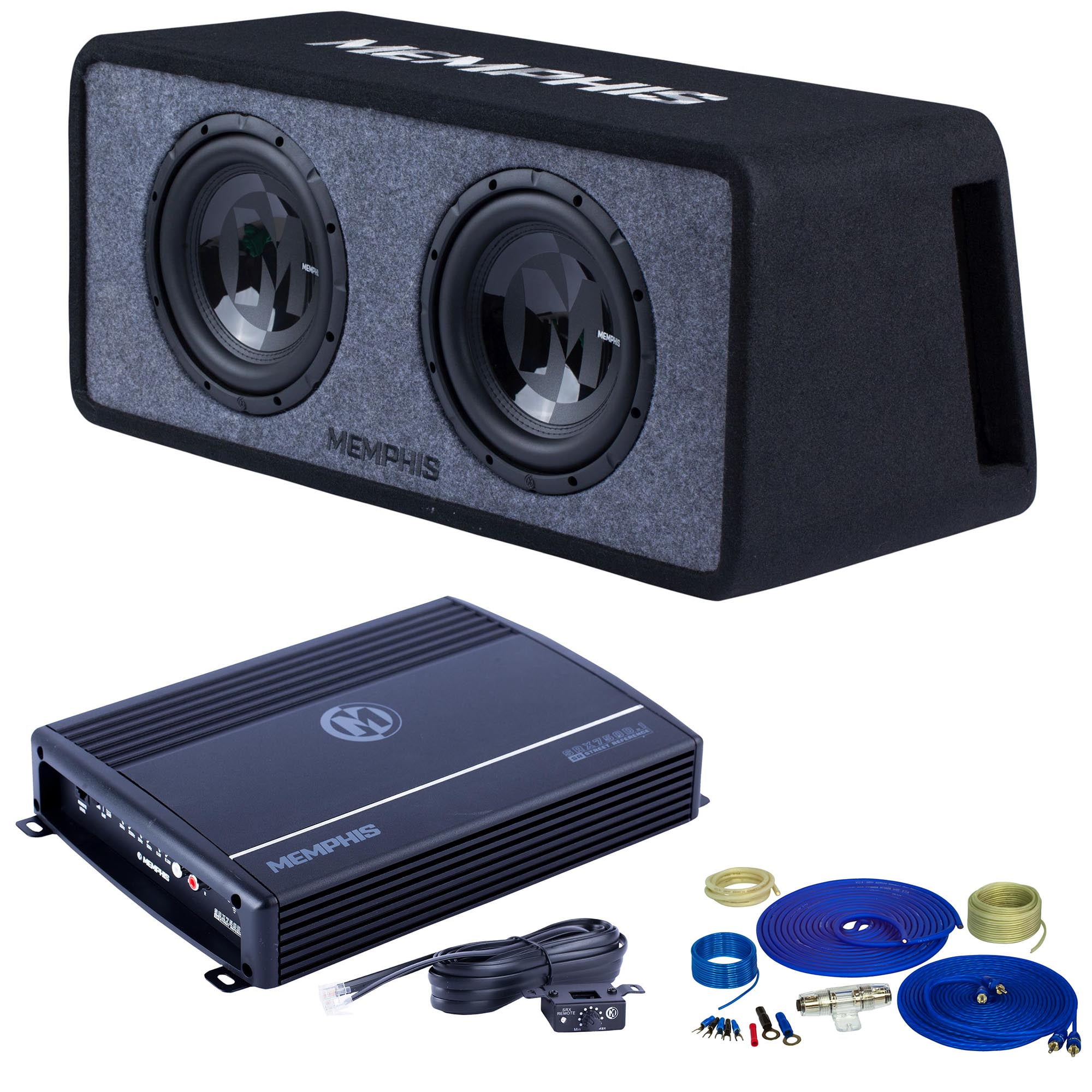 Memphis PRXE10D2 Dual 10” Power Reference Series Loaded Enclosure with ...