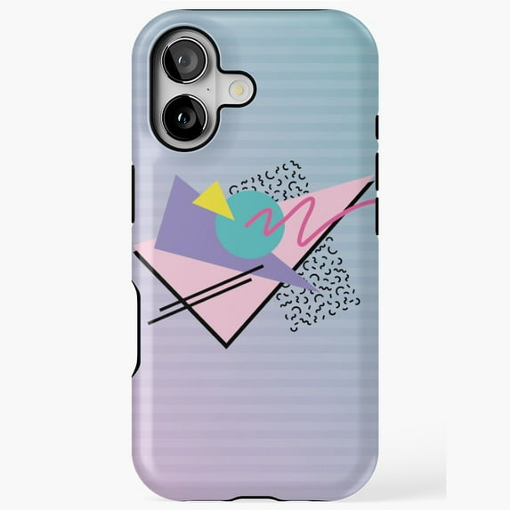 Memphis Pattern 55 Retro 90s 80s Phone Case 11 12 13 14 15 17 Pro Max ...