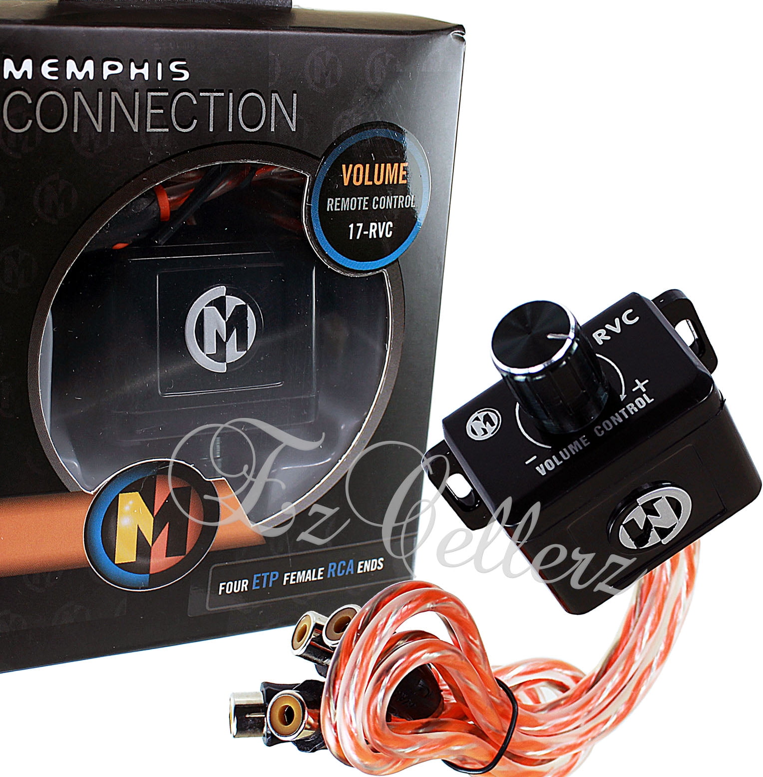 Memphis RVC Universal Remote Volume Bass Control for Car Audio ...