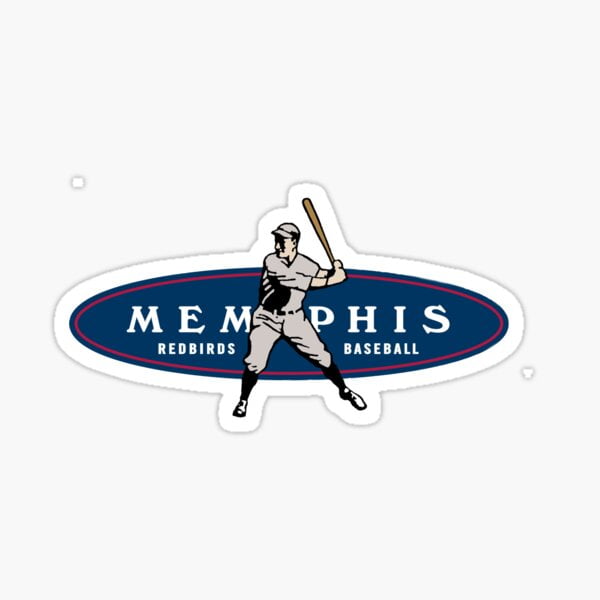 Memphis Redbirds Retro Logo Sticker Baseball Sticker, Football Sticker ...