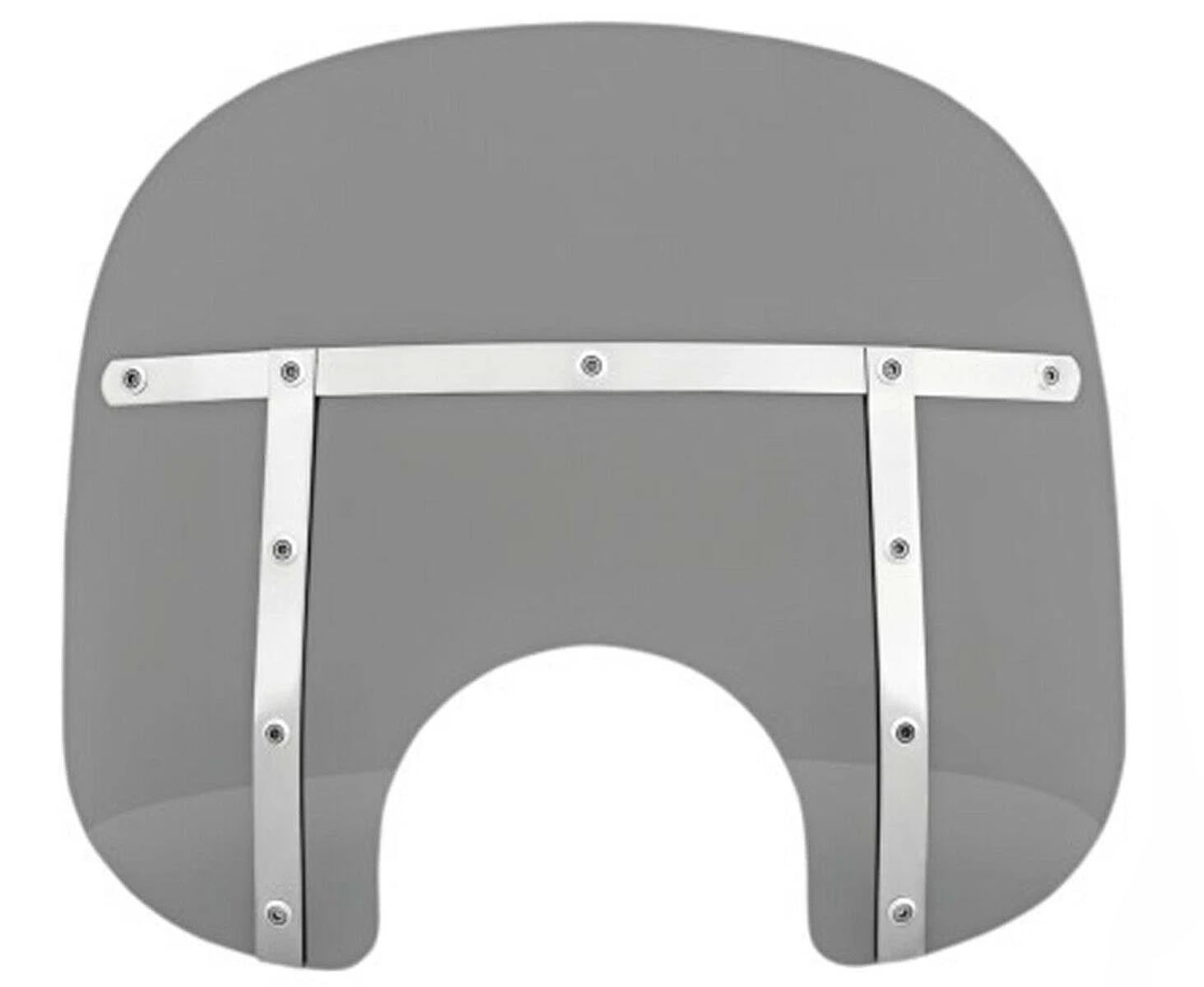 Memphis Shades 13" Fats Smoke Windshield w/7" Cutout (MEM31112 ...