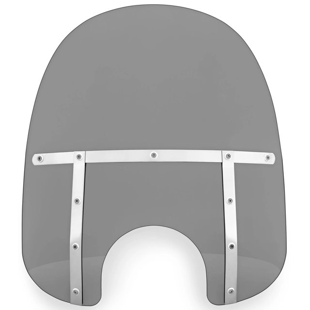 Memphis Shades 19" Fats Smoke Windshield w/9" Cutout (MEM37112 ...