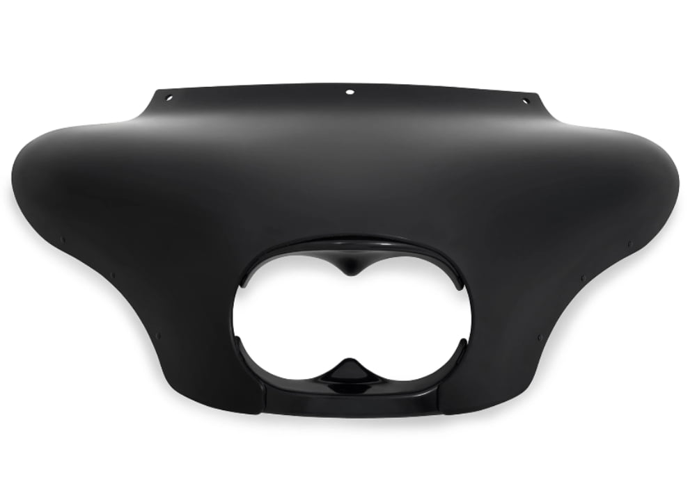 Memphis Shades Batwing Fairing, Black, for '08-17 Harley Davidson FXDF ...