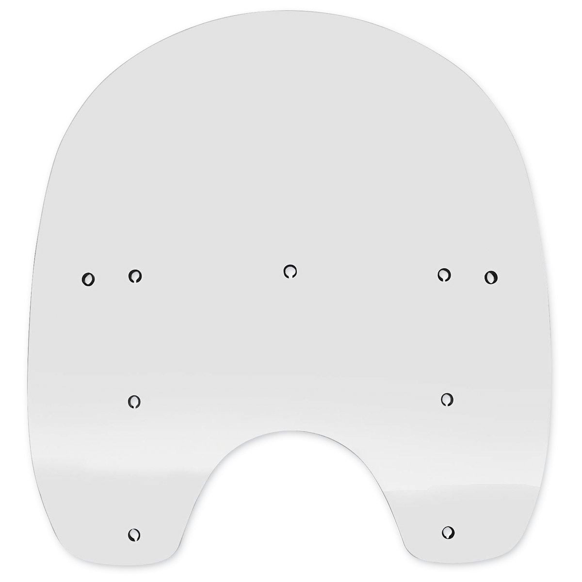 Memphis Shades Clear 15" Plastic Windshield for FXR/XL/FXD (MEP6130 ...