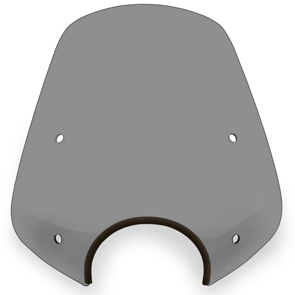 Memphis Shades PopTop Windshield w/7"Cutout Light Smoke (MEP55112 ...