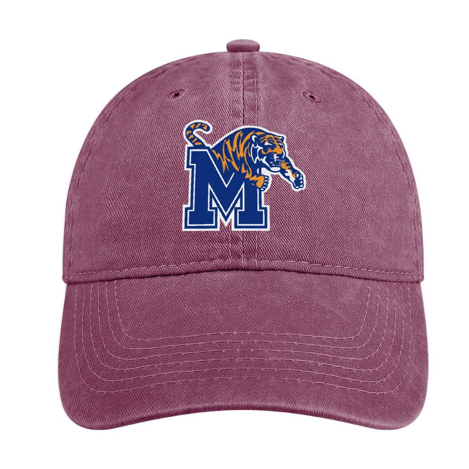 Memphis Tigers Baseball Cap Cotton Classic Vintage Washed Denim ...