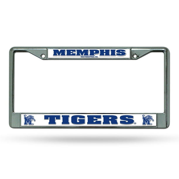 Memphis Tigers NCAA Chrome License Plate Frame - Walmart.com