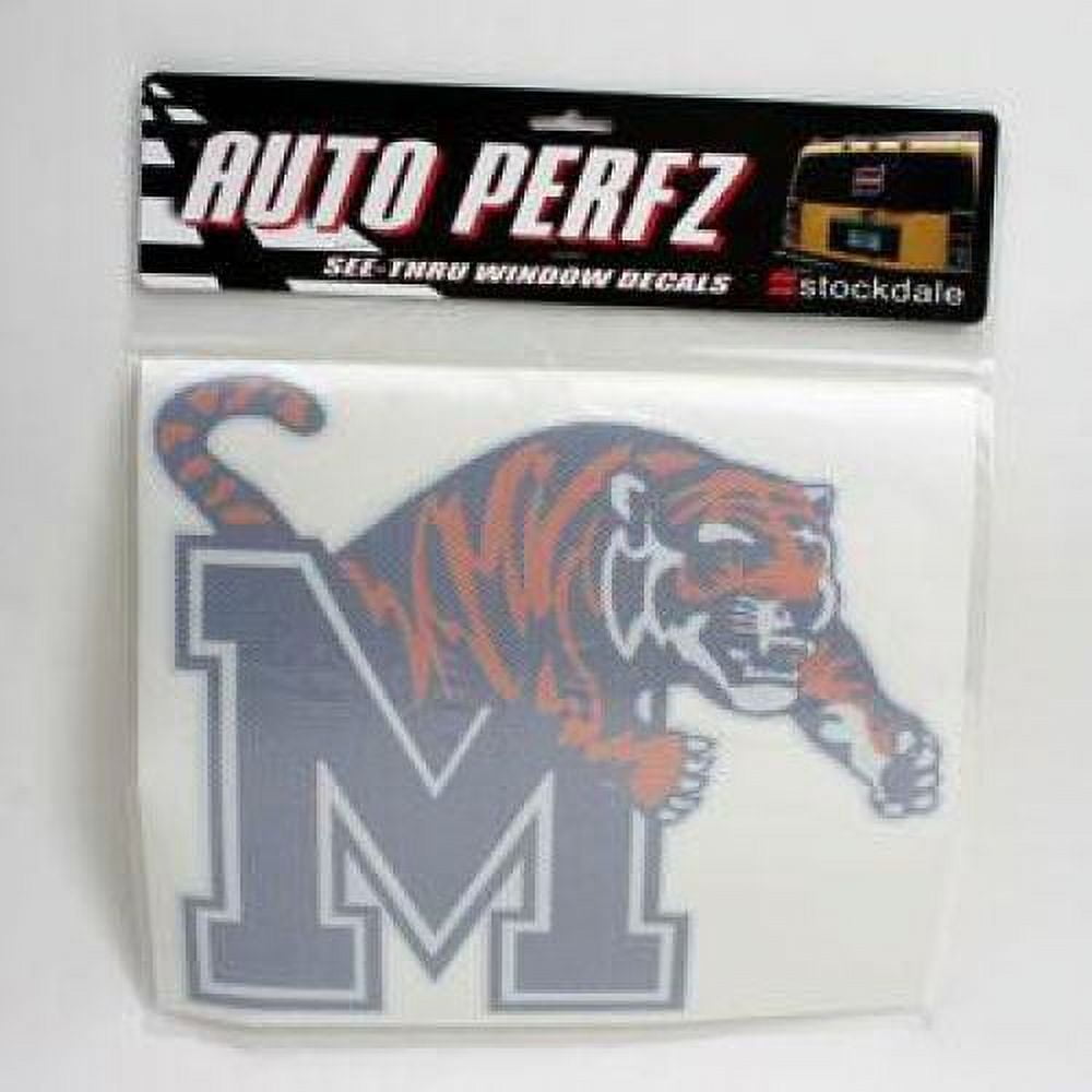 Memphis Tigers Perforated Vinyl Window Decal - Walmart.com