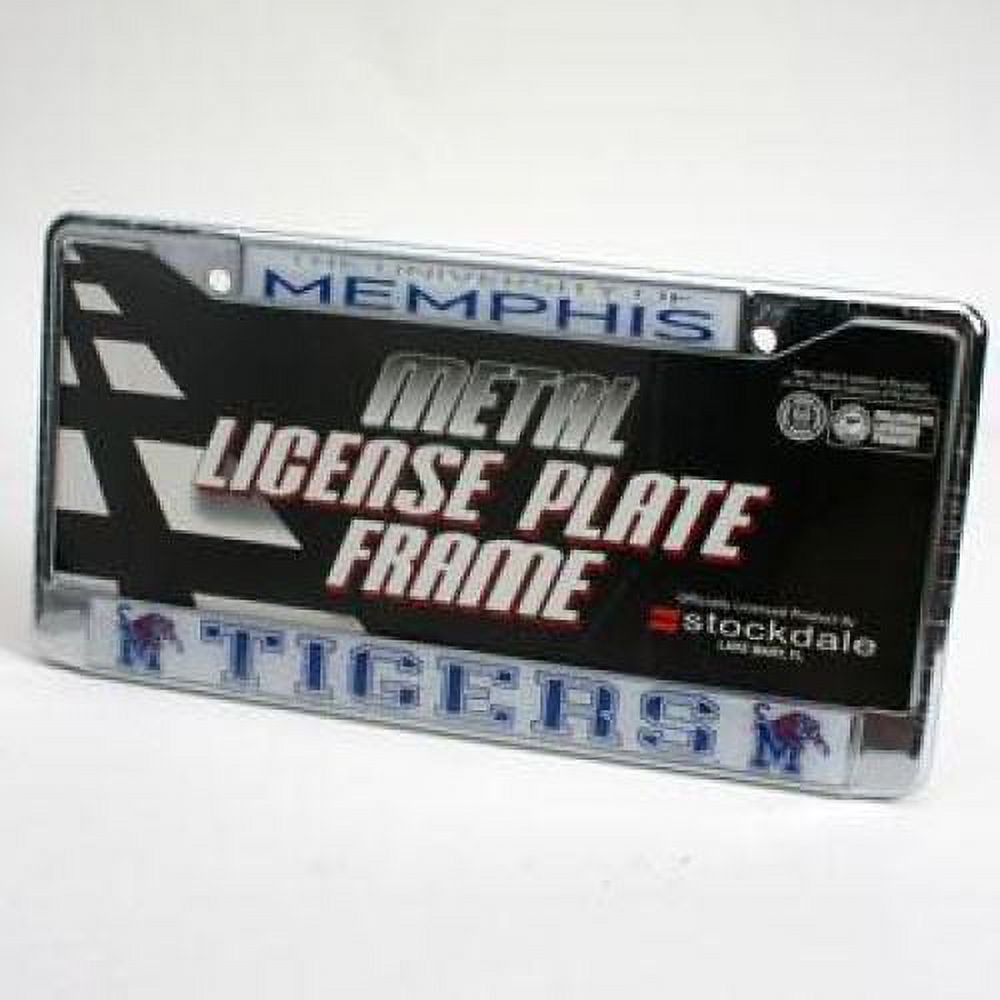 Memphis Tigers "tigers" License Plate Frame - Chrome - Walmart.com