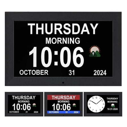 Atomi Qi Wireless Charging Alarm Clock, Phone Charger, iPhone Station ...