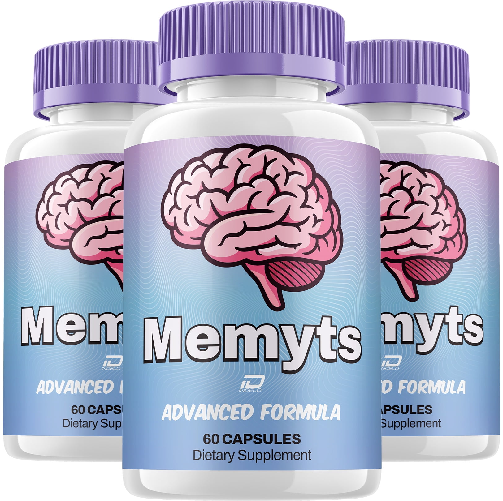 Memyts Supplement Capsules – Memyts Natural Blend Memory Focus Pills, 3 ...