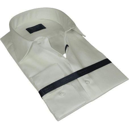 Men 100% Sateen Cotton Shirt Manschett Quesste Turkey Slim Fit 4010-09 ...