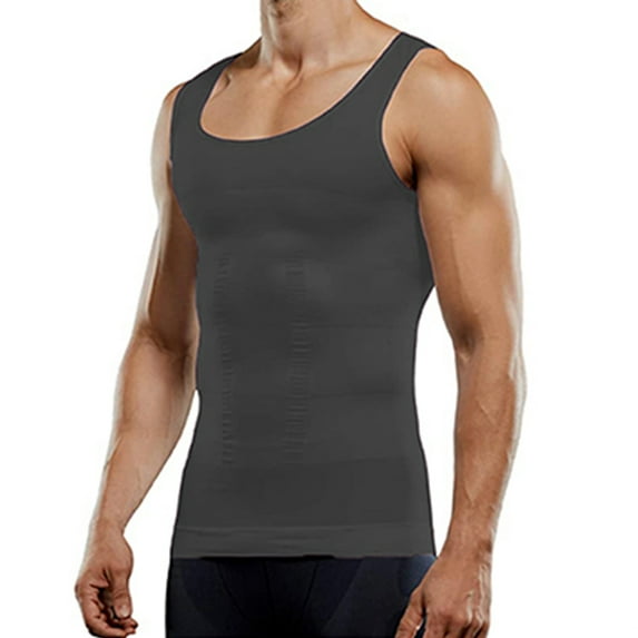 Men 2026 Upgraded Tank Mens, Breathable Compression Shirt for Men Build ...