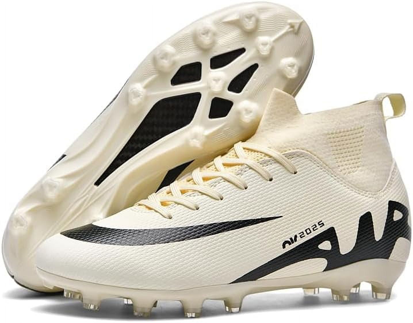 Men's Women's Soccer Shoes Boys Gold-Soled Spikes Football Shoes ...