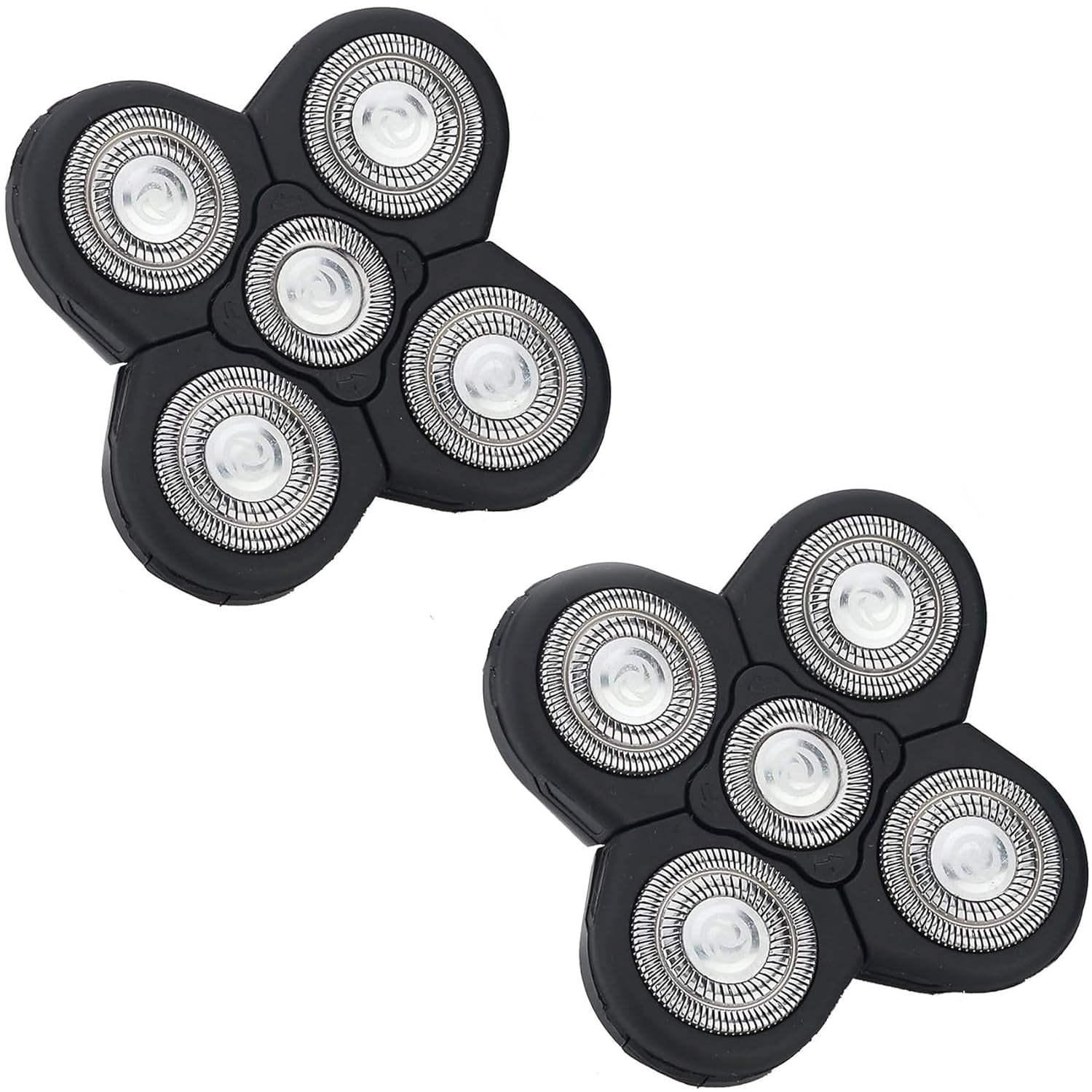 Men 5 Blade Rotary Razor 5D Replacement Head, Alternate Floating ...