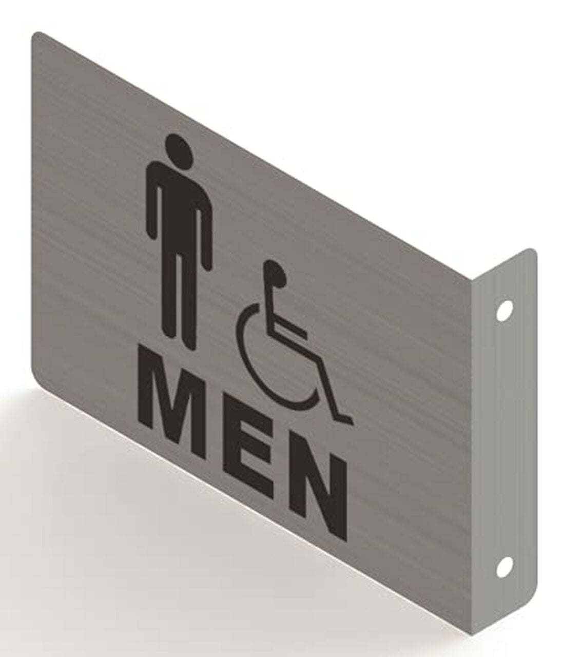 Men ACCESSABLE Restroom Projection Sign- Men ACCESSABLE Restroom 3D ...