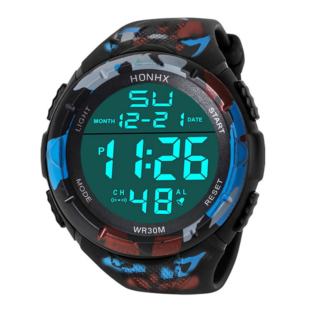 Men Analog Digital Military Sport LED Waterproof Wrist Watch Digital ...