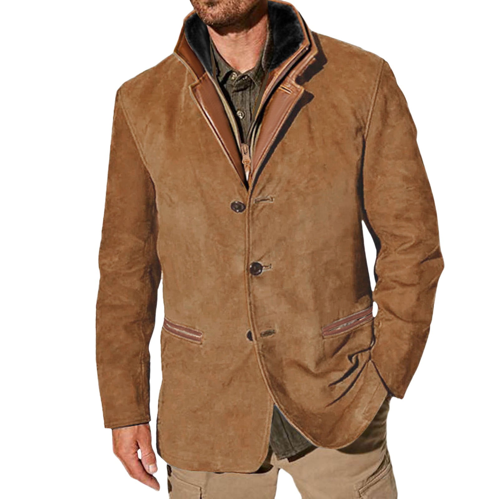 Men And Qomen Heavy Industry Vintage Work Retro American Casual Mens ...