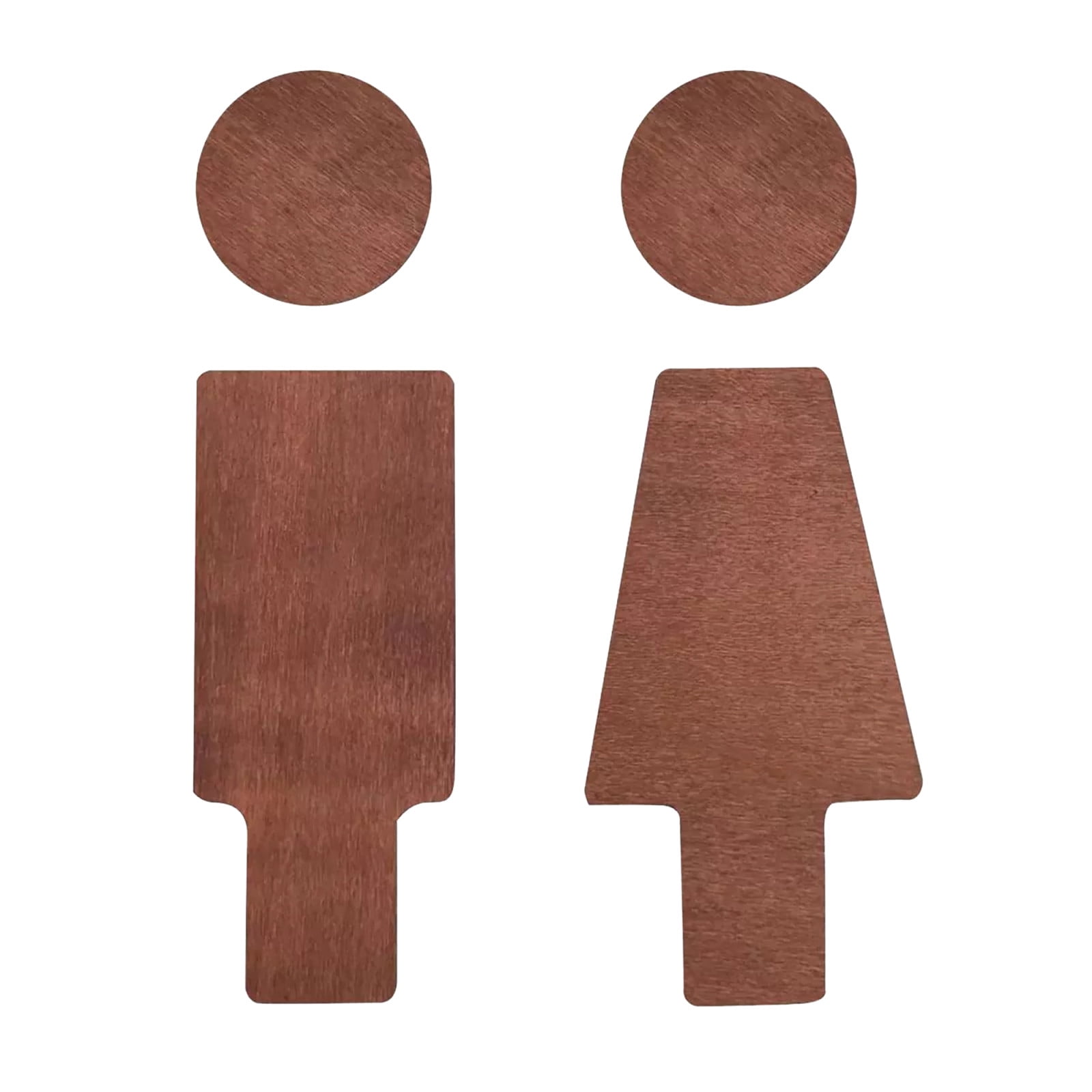 Men And Women Restroom Signage - Stylish Wooden Bathroom Signs for ...