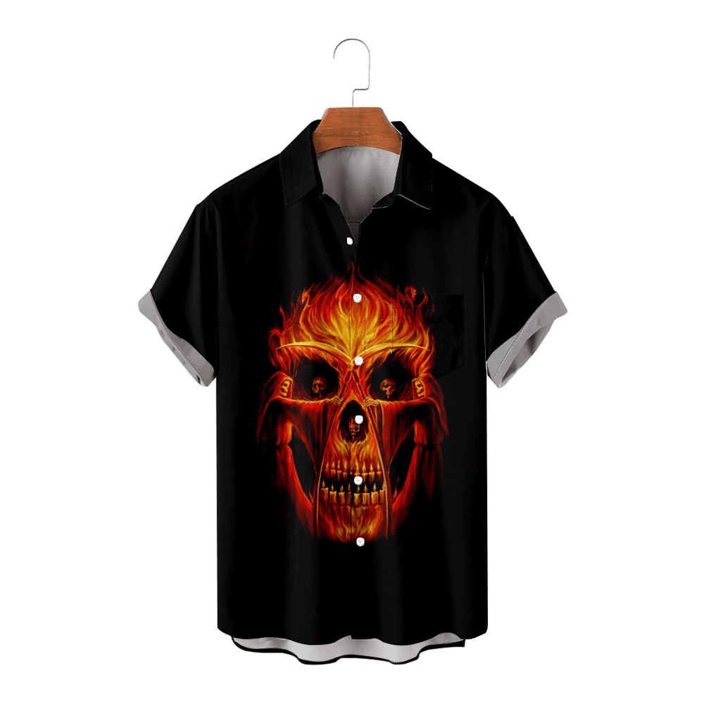 Men Apparel Exquisite Unique Animation Paint Shirt for Friends for ...