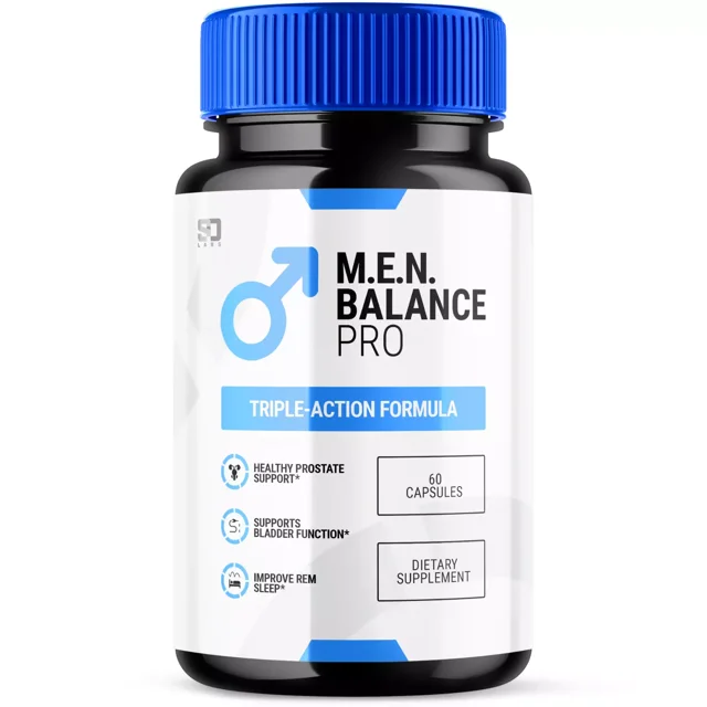 Men Balance Pro for Men Advanced Formula Vitamin Supplement 60 Capsules ...