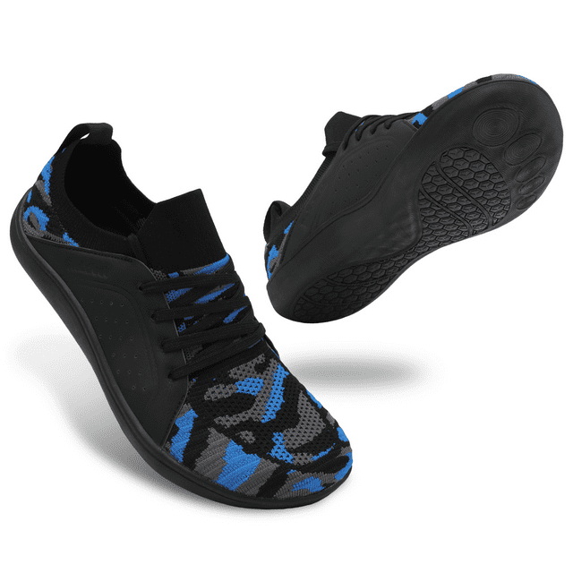 Men Barefoot Shoes Minimalist Cross-Trainer Shoes Wide Toe Walking ...