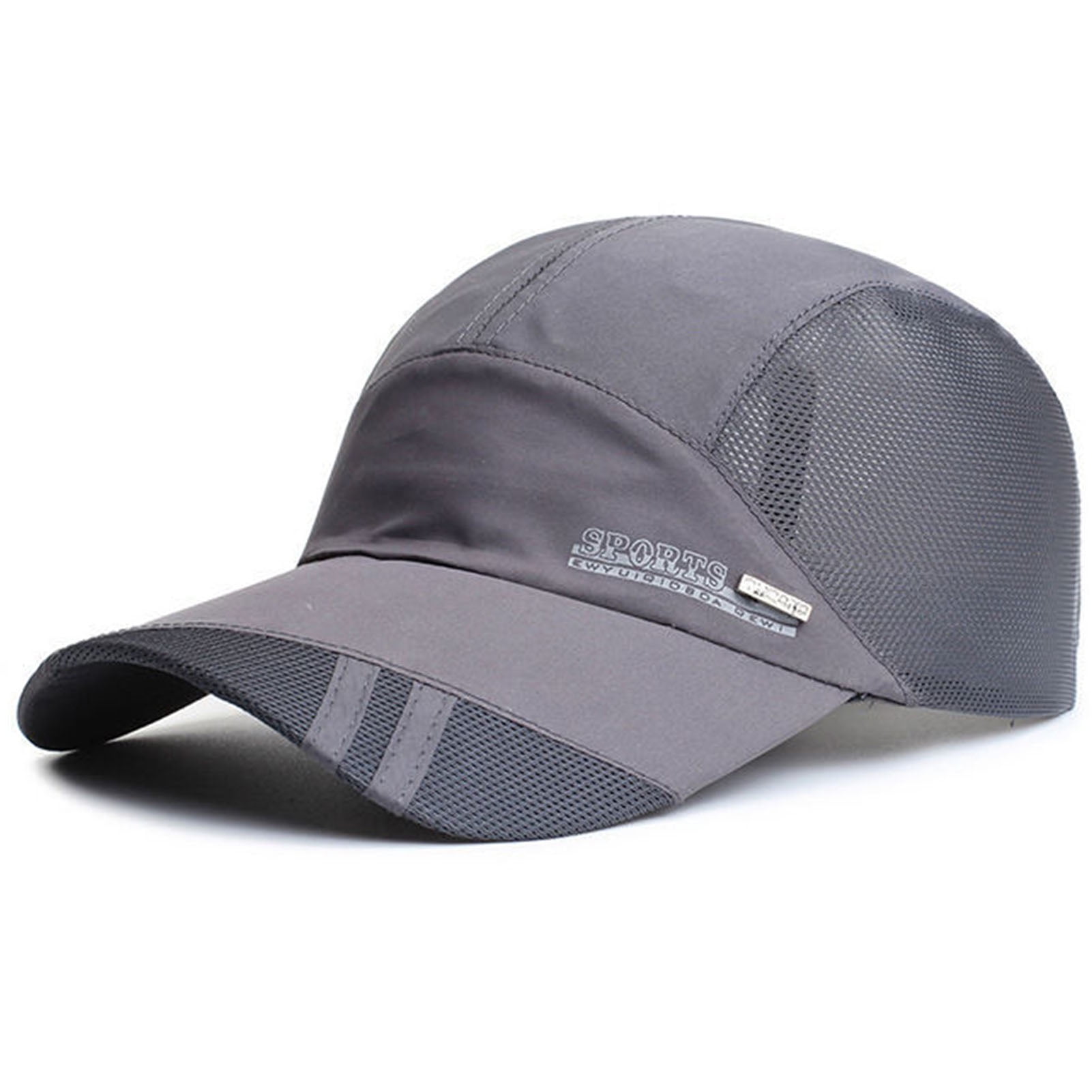 Men Baseball Cap Quick Dry Mesh Back Cooling Sun Hats Sports Caps for ...