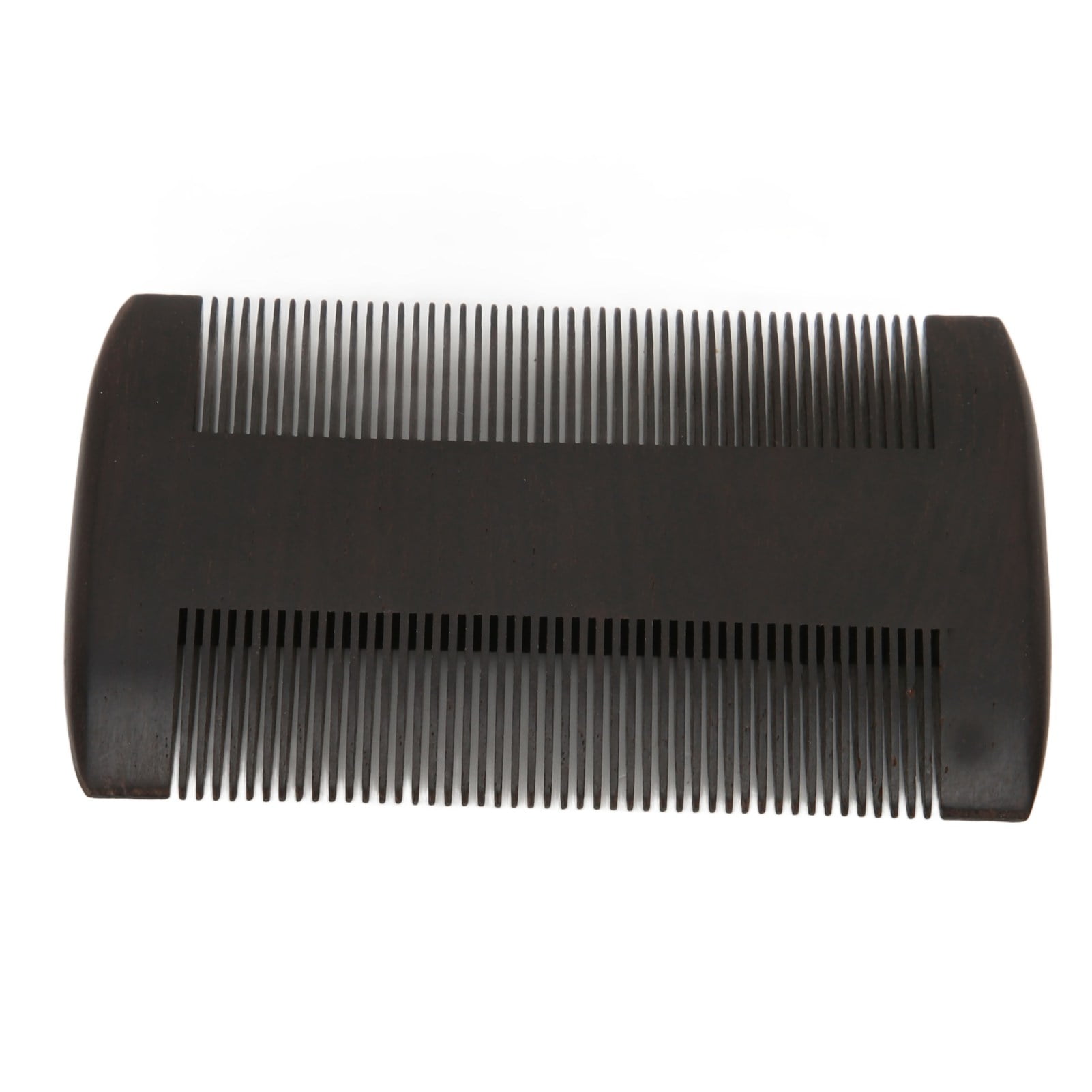 Men Beard Comb Professional African Blackwood Double Sided Fine Teeth ...