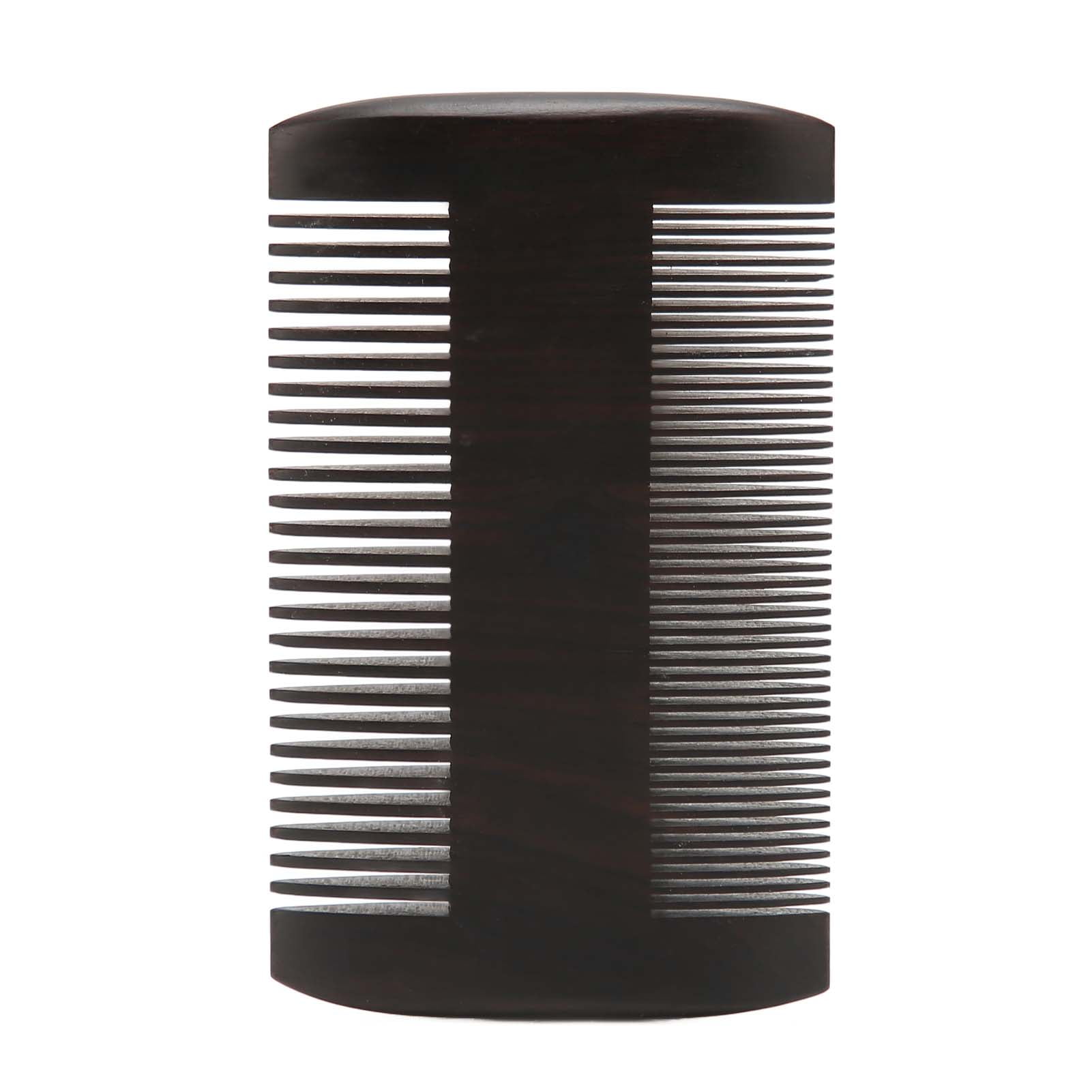 Men Beard Comb Professional Portable Wooden Double Sided Fine Teeth ...