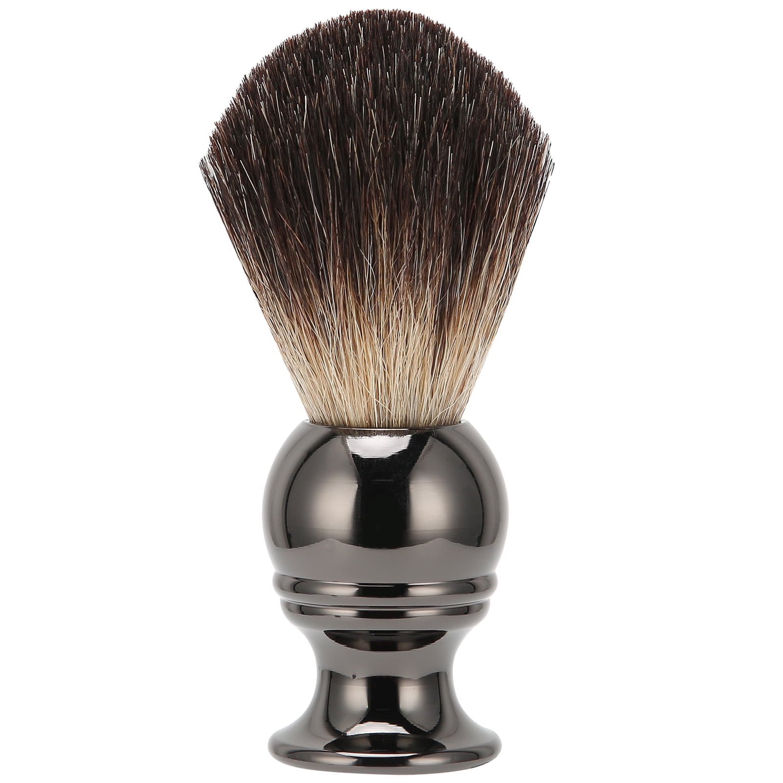 Men Beard Shaving Brush Stainless Steel Handle Shaving Brush Hair ...