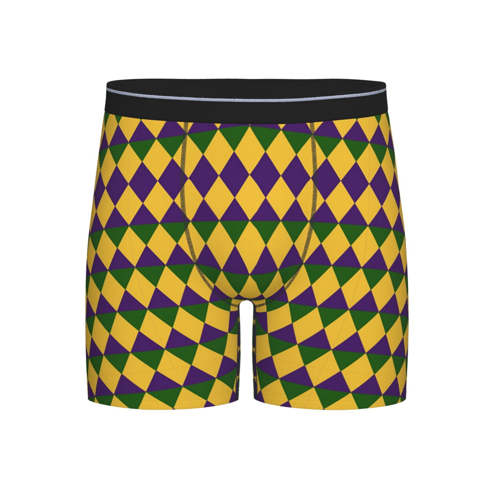 Men Boxer Briefs Fly Mardi Colors Funny Cool Underwear For Men ...