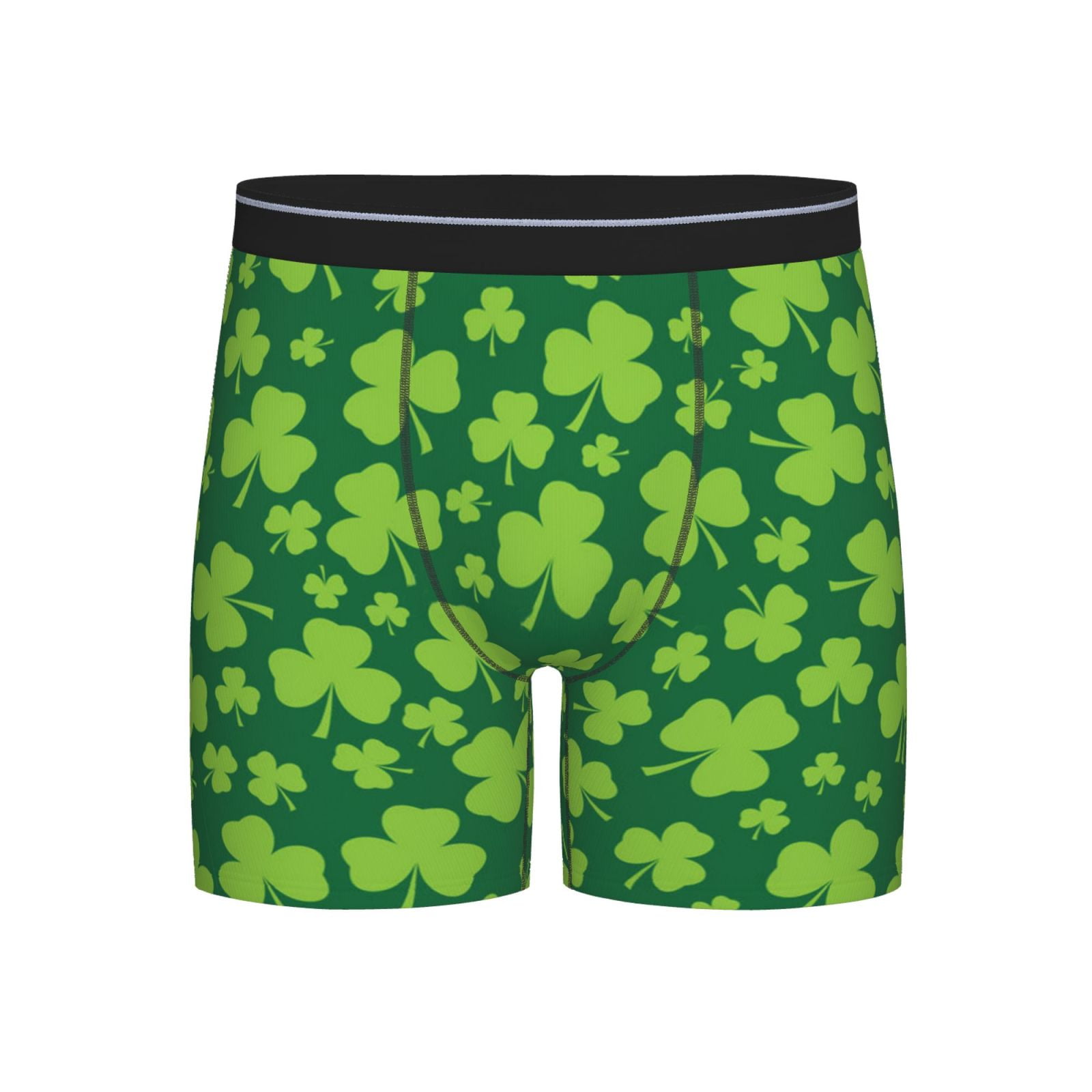 Men Boxer Briefs Fly Shamrock Clovers Funny Cool Underwear For Men ...