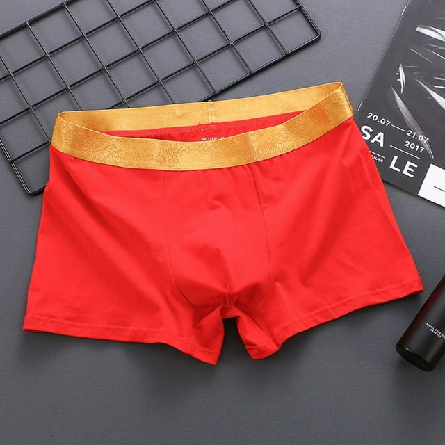 Men Boxer Briefs Underwear Dragon pattern Loose Fit Comfortable ...