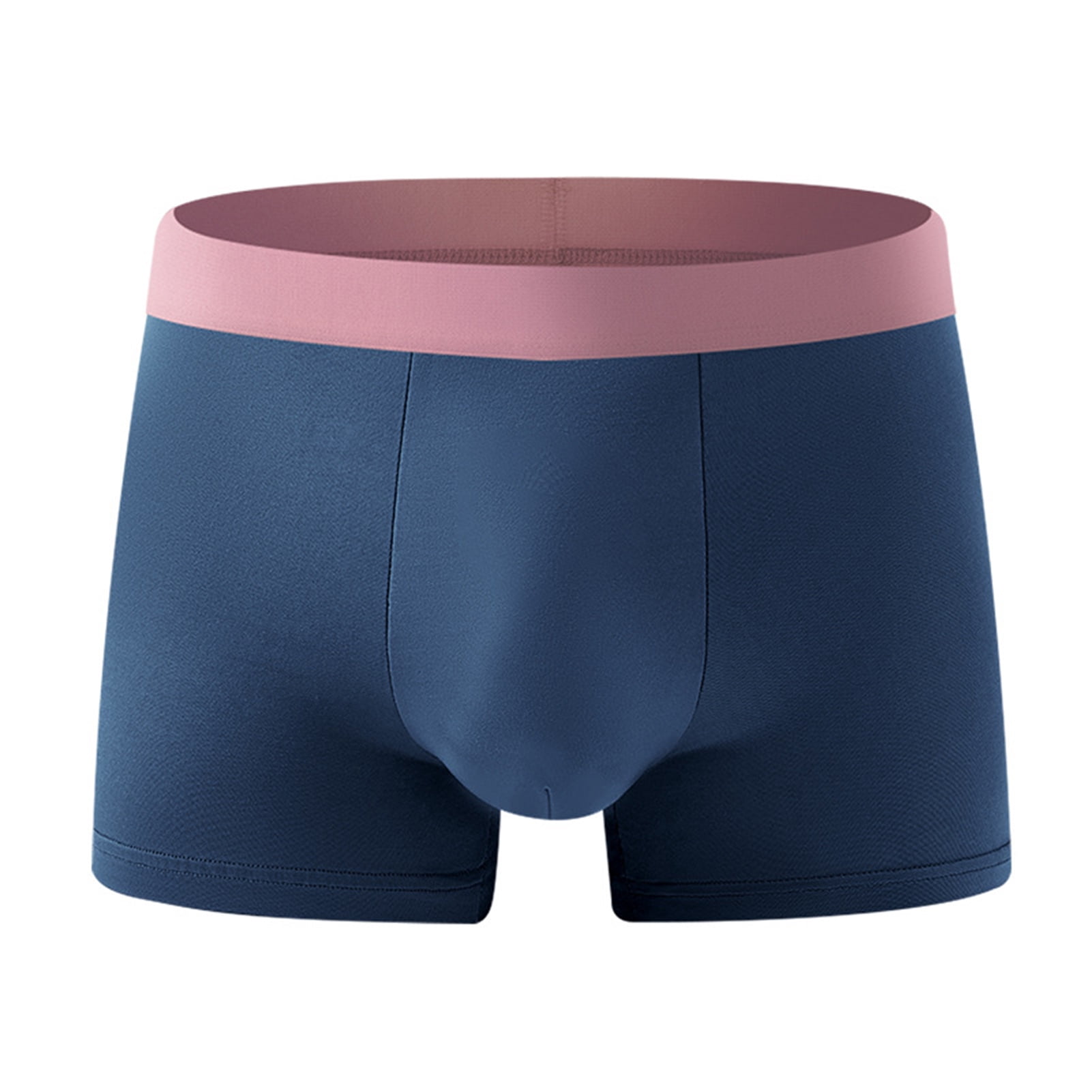 Men Boxer Underwear Elastic Mid-rise Tight Cut High Elasticity Shorts ...