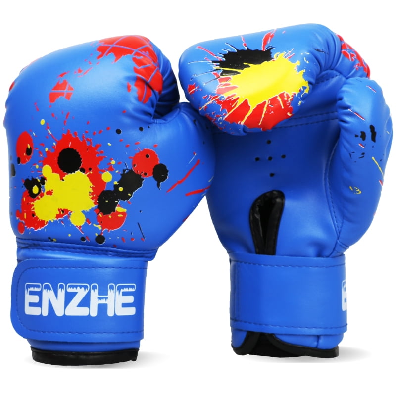 Men Boxing Gloves PU Foam Adult Kick Kickboxing Training Boxing MMA ...