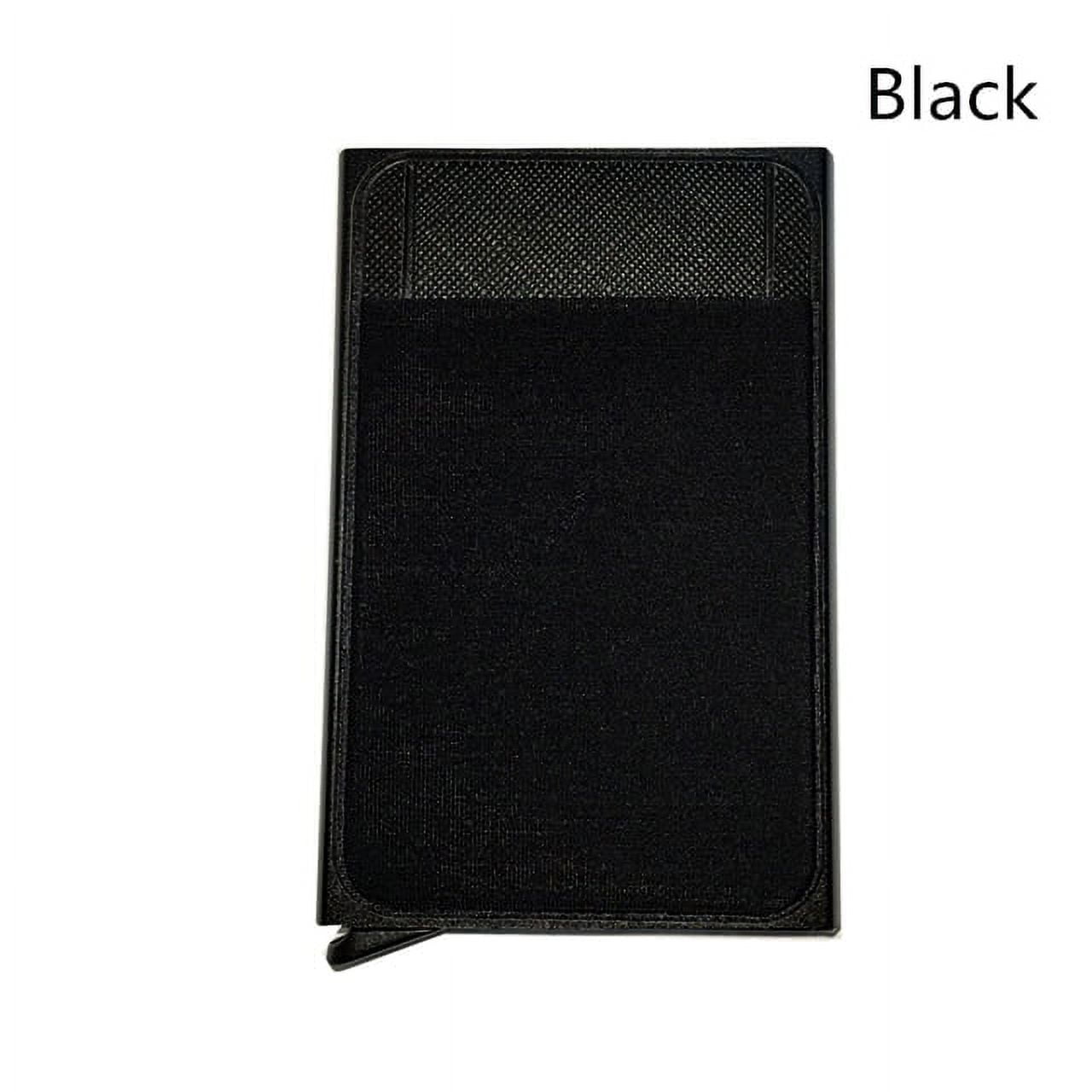Men Business Aluminum Cash ID Card Holder RFID Blocking Slim Metal ...
