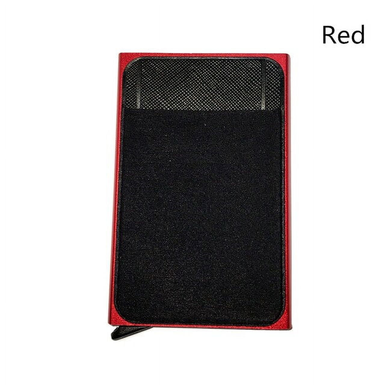 Men Business Aluminum Cash ID Card Holder RFID Blocking Slim Metal ...